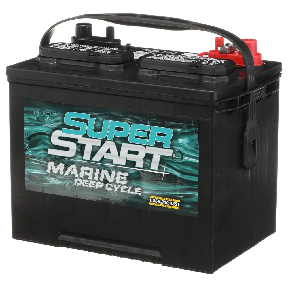 Super Start Marine Marine/RV Deep Cycle Marine Battery Group Size 24 ...
